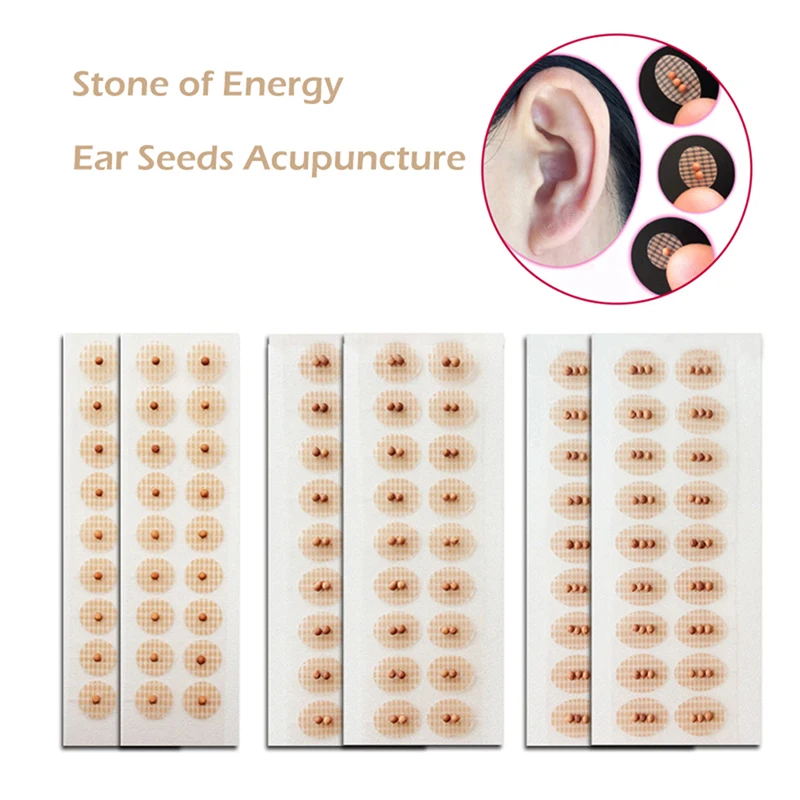 108Pcs-Acupuncture-Ear-Massage-Crystal-Magnetic-Ear-Beads-Ear-Acupoint ...