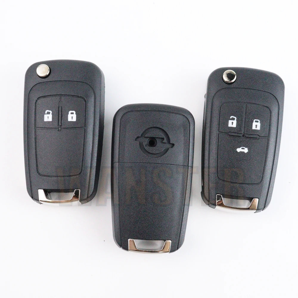 Car-Key-Fob-Shell-Habita-o-para-Opel-Vauxhall-Corsa-Astra-Vectra-Zafira ...