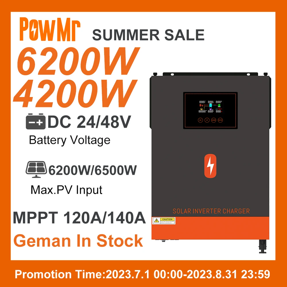Pure Sine Wave Inverter Battery Charger | 4.2kw Pure Sine Wave Solar ...