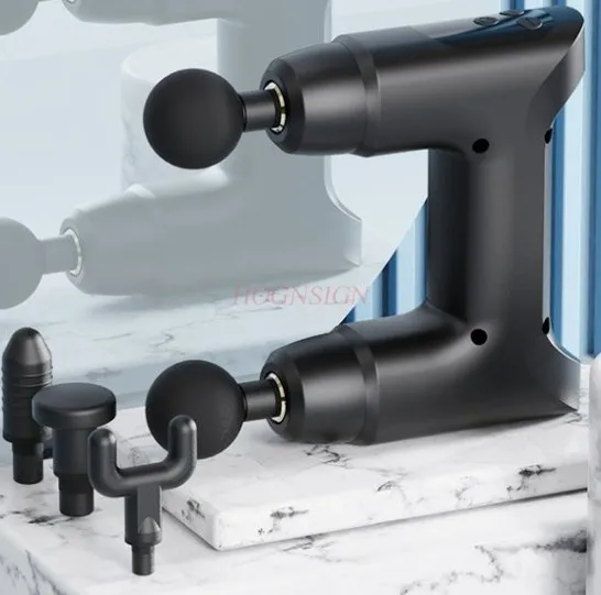 Double Head Massage Gun Electric Fascia Gun Deep Tissue Neck Body Back ...
