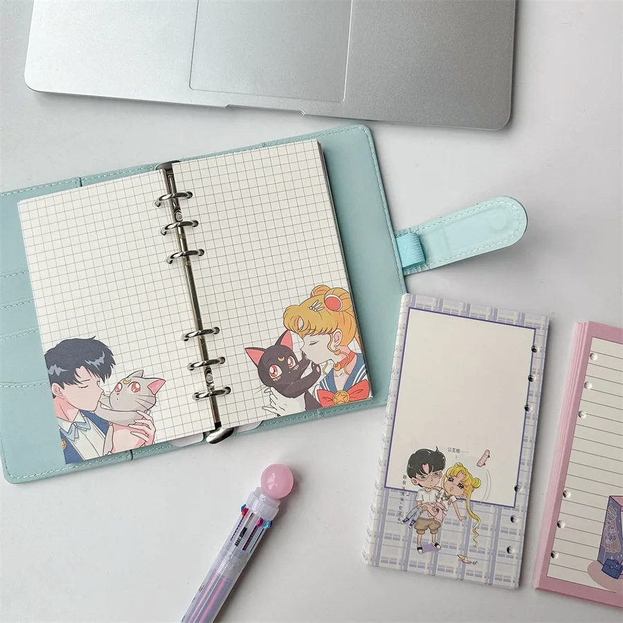 A6-45-Sheets-Loose-Leaf-Notebook-Refill-Spiral-Binder-Inner-Page-Budget ...