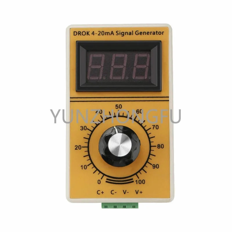 Digital Analog Generator + 12V Power Supply 4-20mA Signal Generator ...