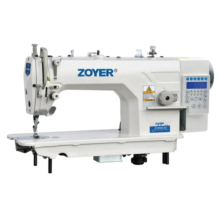 ZY9000-D4 Zoyer Computer Lockstitch Industrial Tailor Sewing Machine ...