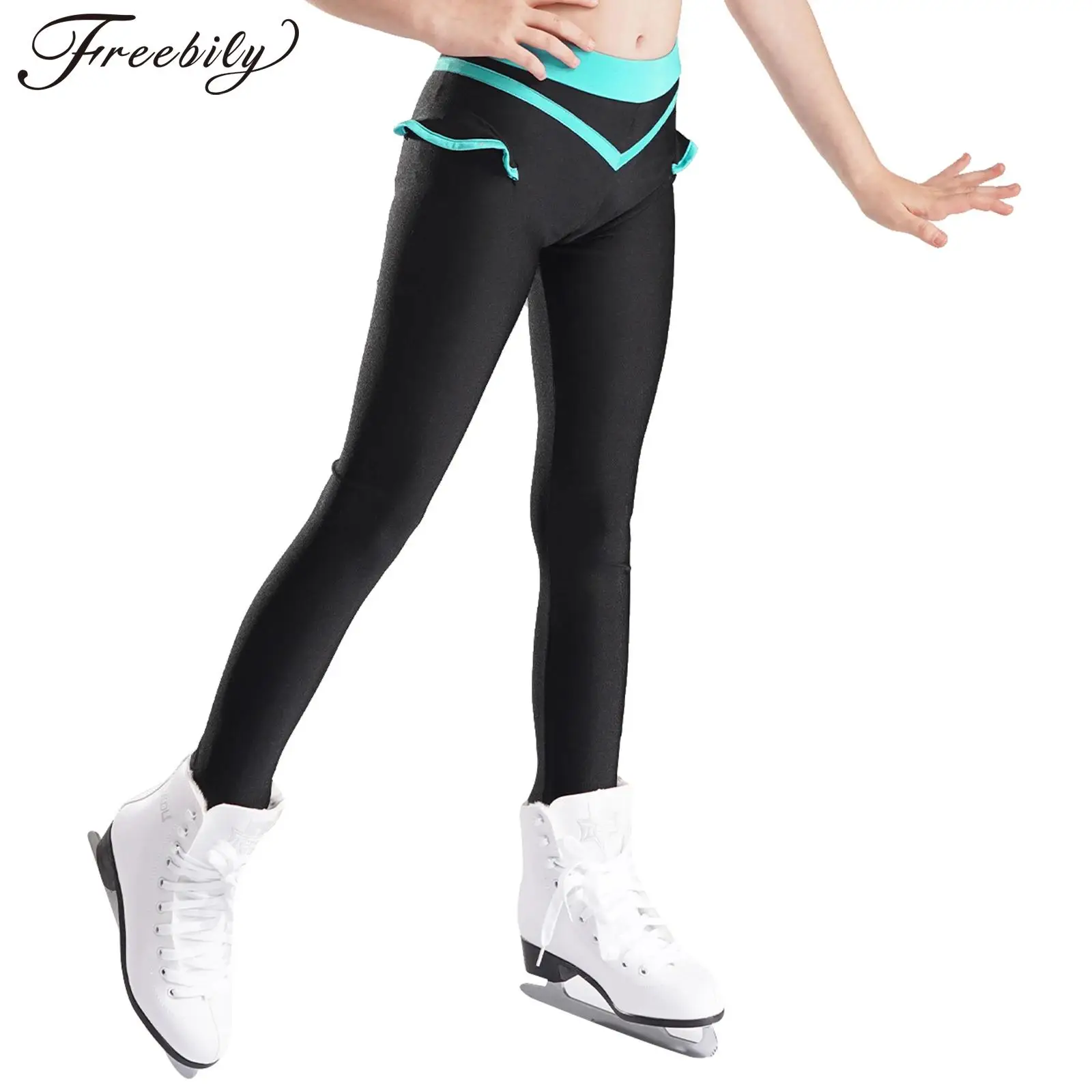 Pantalones-de-patinaje-art-stico-para-ni-os-y-ni-as-mallas-de ...