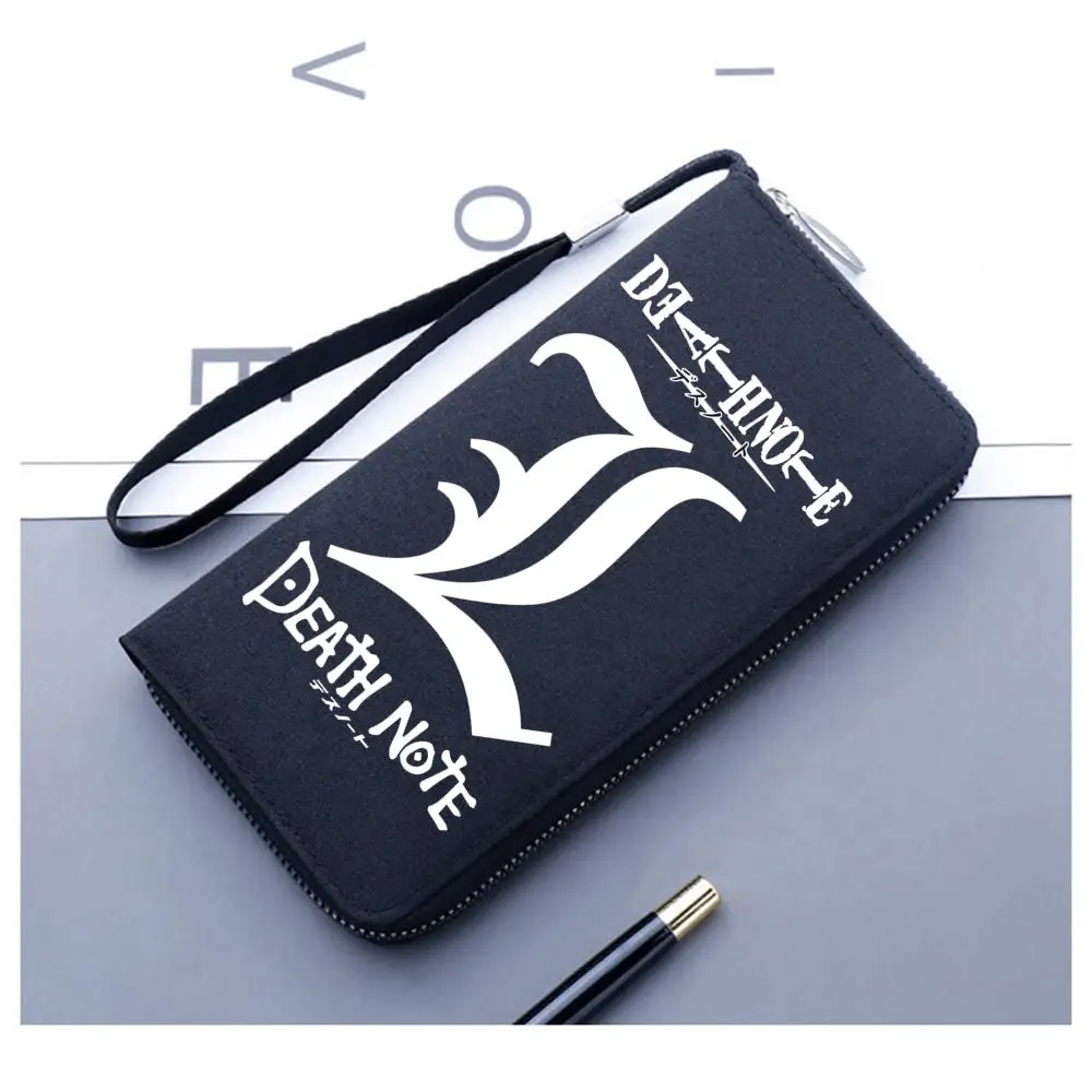 Cartera-larga-de-Anime-Death-Note-L-Ryuk-para-hombre-bolso-de-mano-con ...