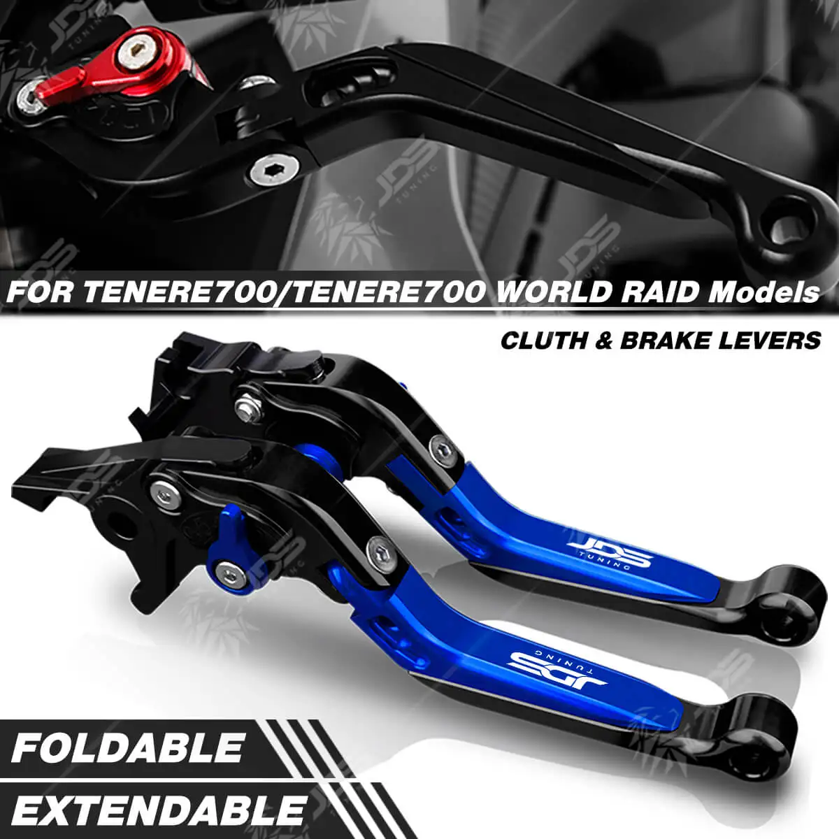 For-Yamaha-TENERE700-TENERE-700-Clutch-Lever-Brake-Lever-Set-Foldable ...
