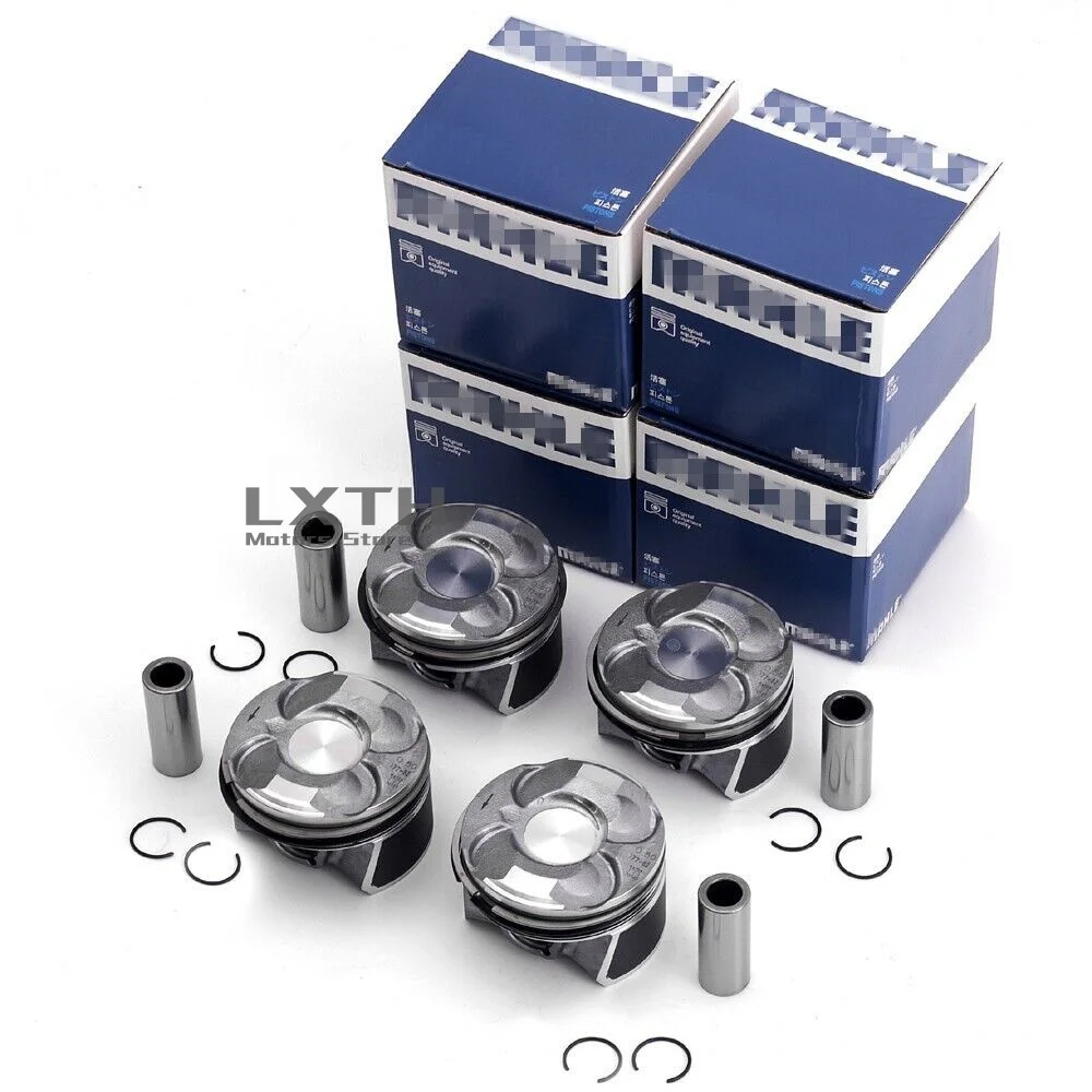 Pistons & Rings Set OS 0.5 A11257601181 A11257601077 A11257584117 For ...