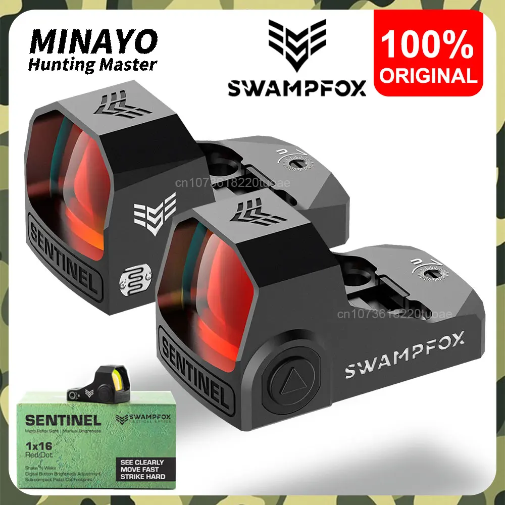 Original-Swampfox-Sentinel-1x16mm-3-MOA-Dot-Ultra-Compact-Red-Dot-Sight ...