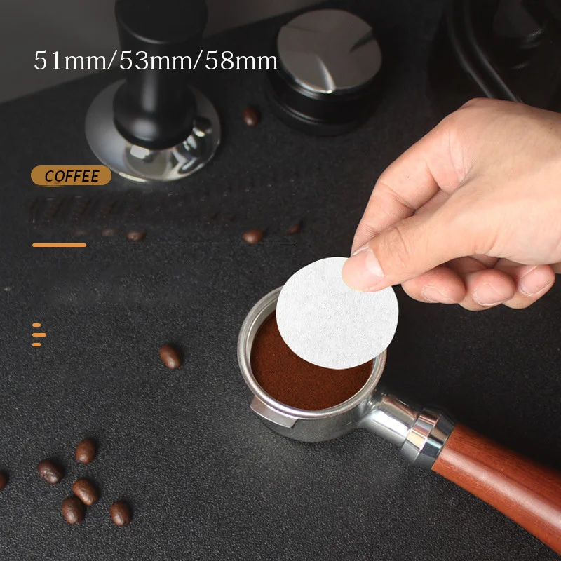 100 Pcs/box Coffee Filter Coffee Machine Handle Secondary Water ...