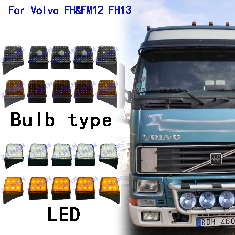 Amber-White-24v-top-Light-for-Volvo-heavy-truck-FH-FM-Truck-Trailer-For ...