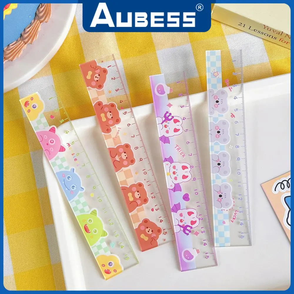 15cm-Ruler-Cute-Preferred-Eye-catching-Girls-School-Supplies-Drawing ...