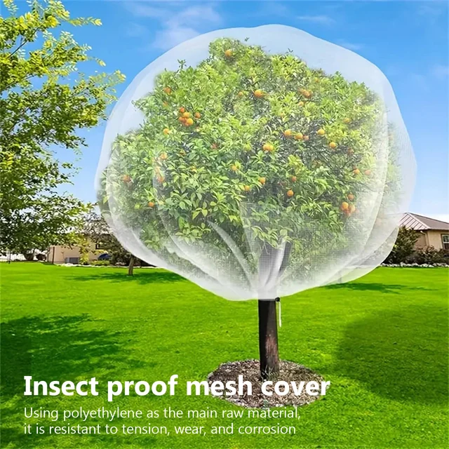 Garden With Insect Screen Cover BUGS OUT Pest Control Garden Insect