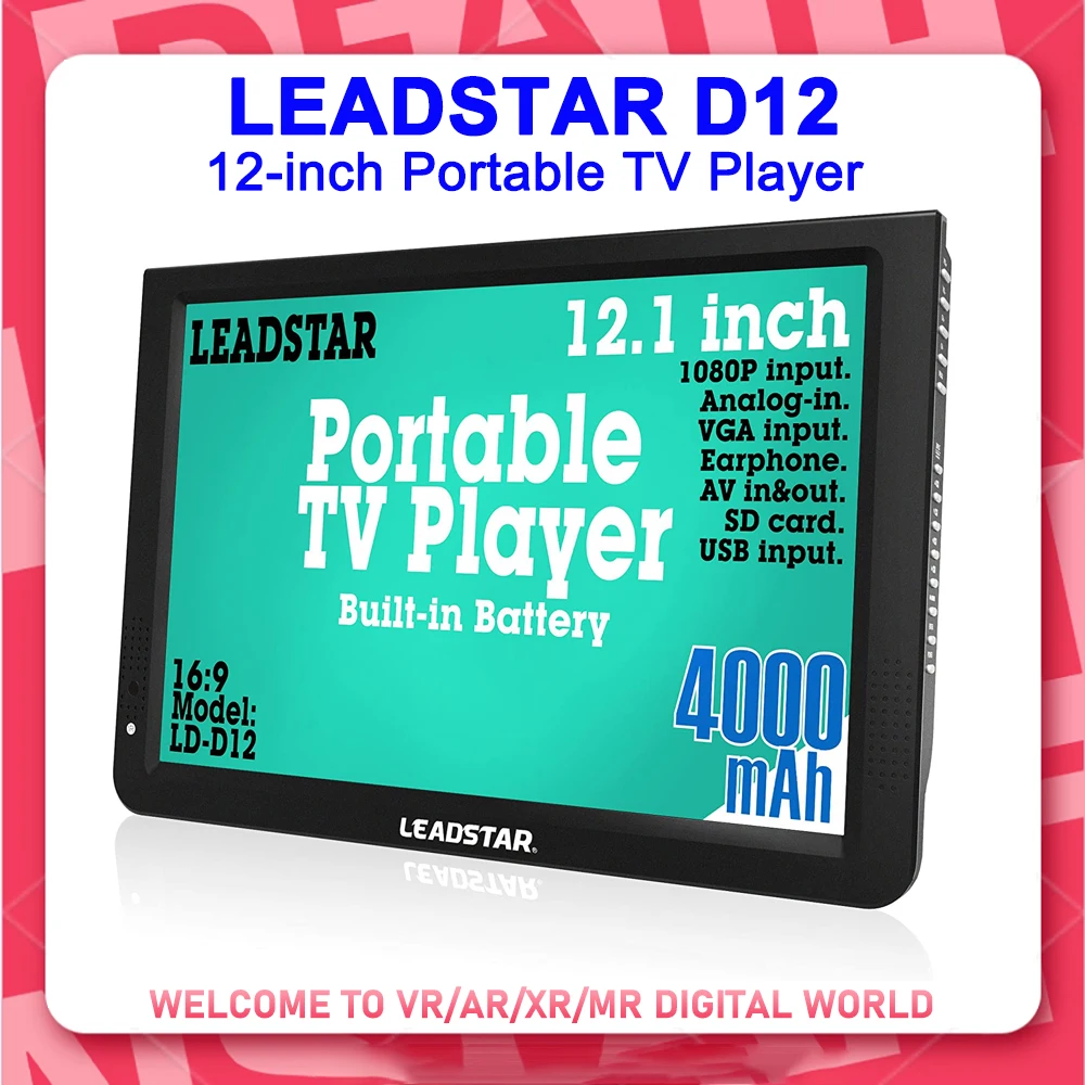 LEADSTAR-D12-Portable-TV-Player-LD-D12-Portable-Digital-TV-12-Inch-Mini ...