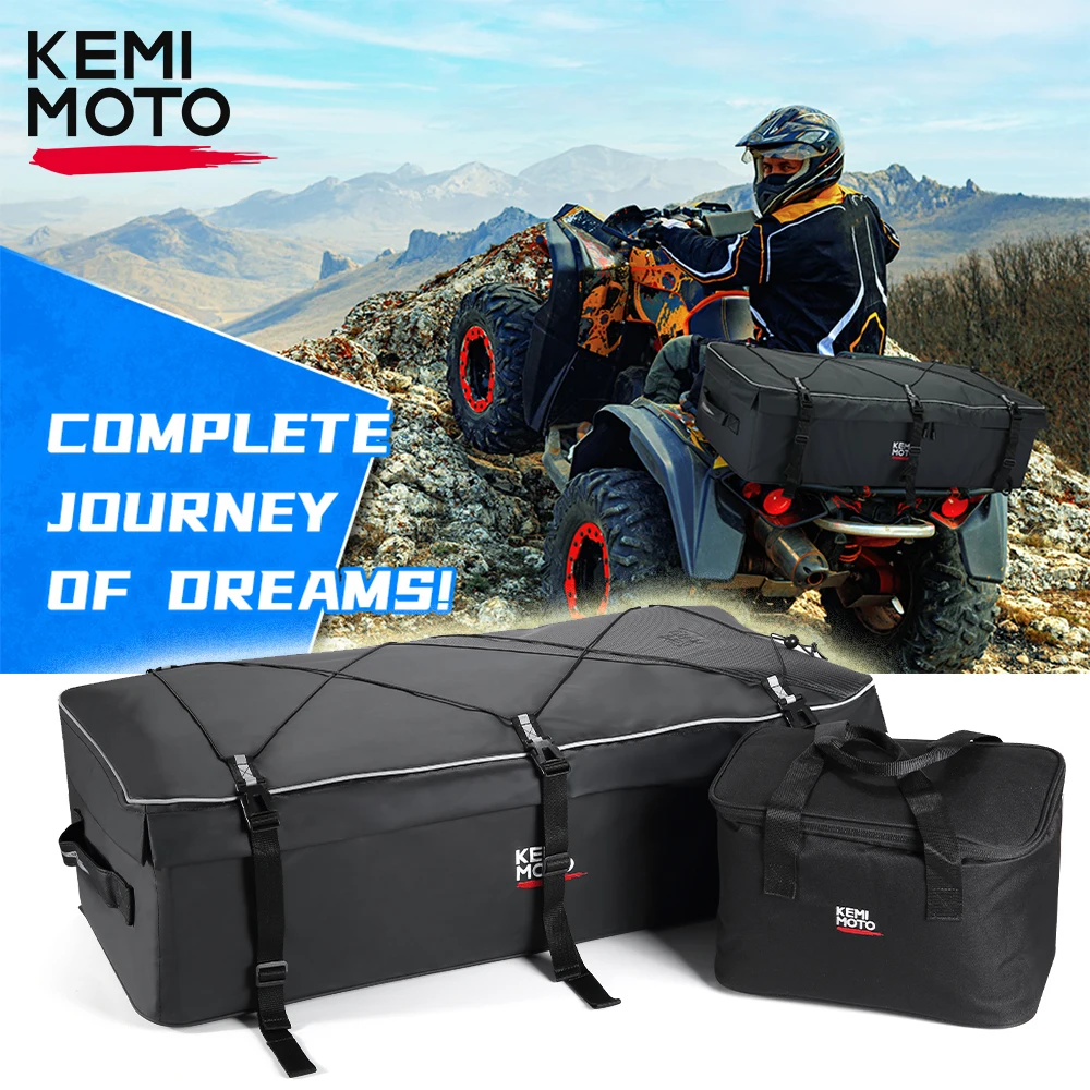 KEMIMOTO-ATV-Front-Rear-Storage-Bags-Compatible-with-Polaris-Sportsman ...