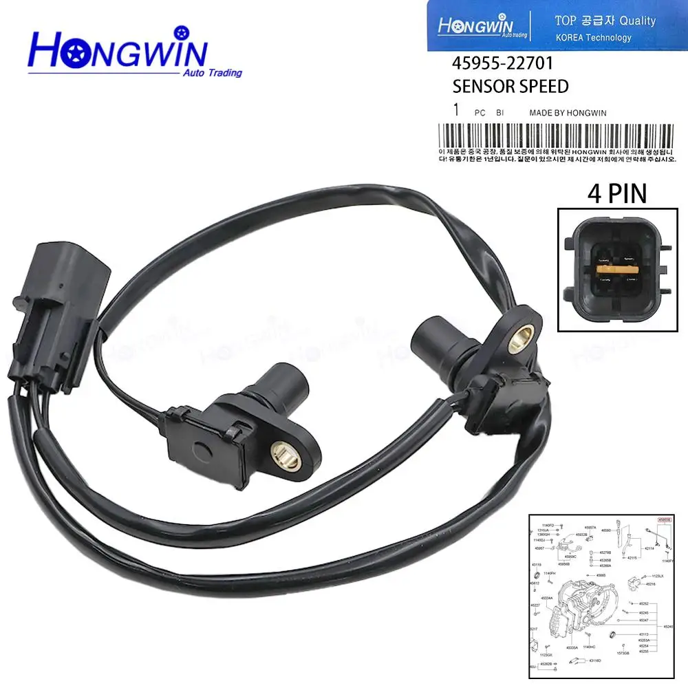 45955-22701 Transmission Speed Sensor For HYUNDAI ACCENT 1.5L DODGE ...