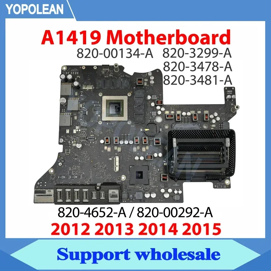 Original-A1419-Motherboard-820-3299-A-820-3478-A-820-3481-A-820-00134-A ...