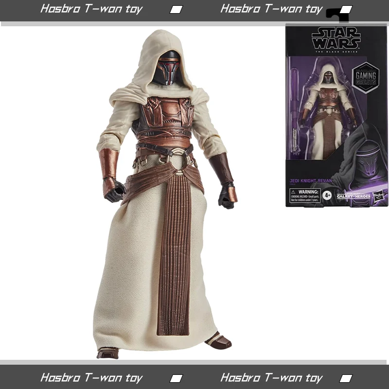 Hasbro Star Wars Black Series Gaming Greats Jedi Knight Revan 6 Inch ...