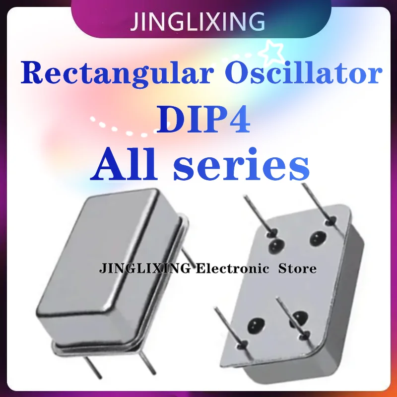 5pc Full Size ( DIP 14pin Package ) Crystal Oscillator 10.000MHz 5V ...