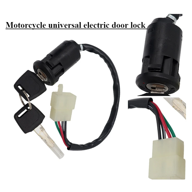 Motorcycle-accessories-ignition-switch-power-switch-lock-key-beach-bike ...