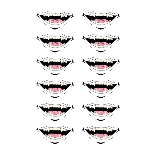 Anime Mouth Reference