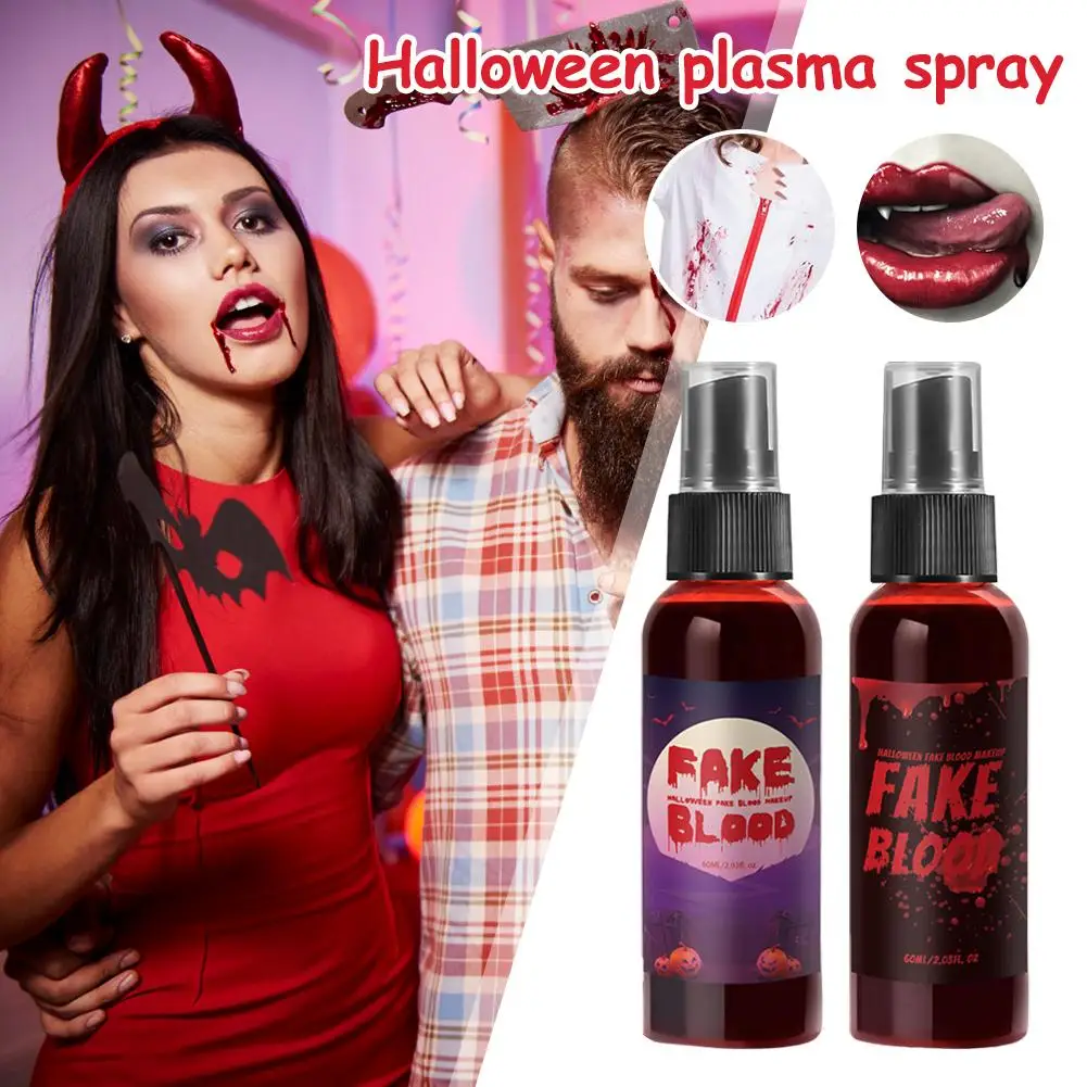 60ML-Plasma-Spray-Liquid-Halloween-Plasma-Spray-Realistic-Blood-Horror ...