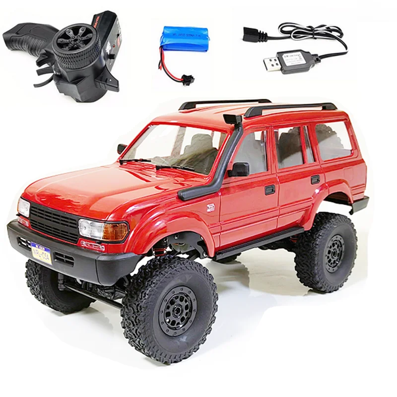 WPL C54 RC Car 1:16 4WD 2.4G Radio Control Off-Road WPL Full Scale ...