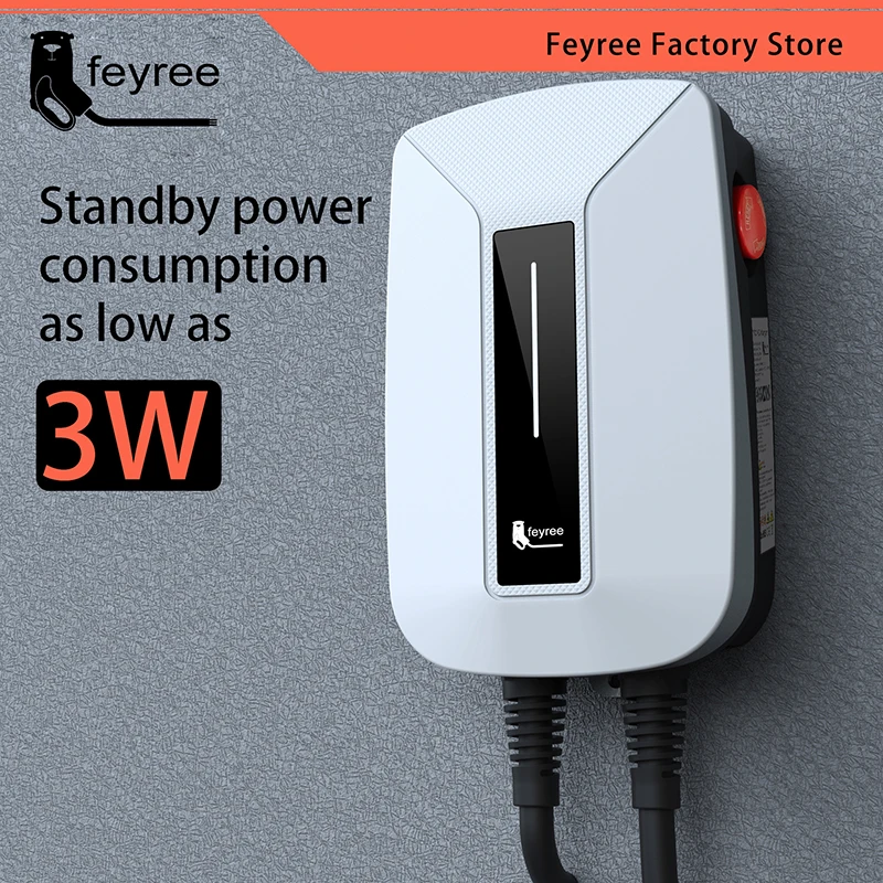Feyree EV Charger EVSE Wallbox 32A 7KW Phase (Type1), 42% OFF