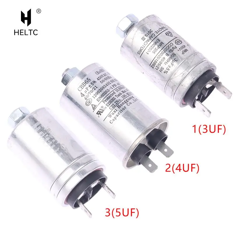 450V-3uF-4uF-5uF-Motor-Starting-Running-Capacitor-Start-450VAC-Water ...