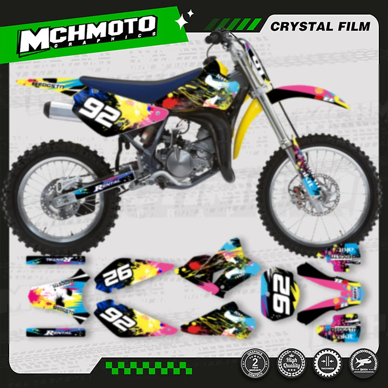 MCHMFG For Suzuki RM 80 85 2005-2018 2017 2016 2015 RM80 RM85 ...