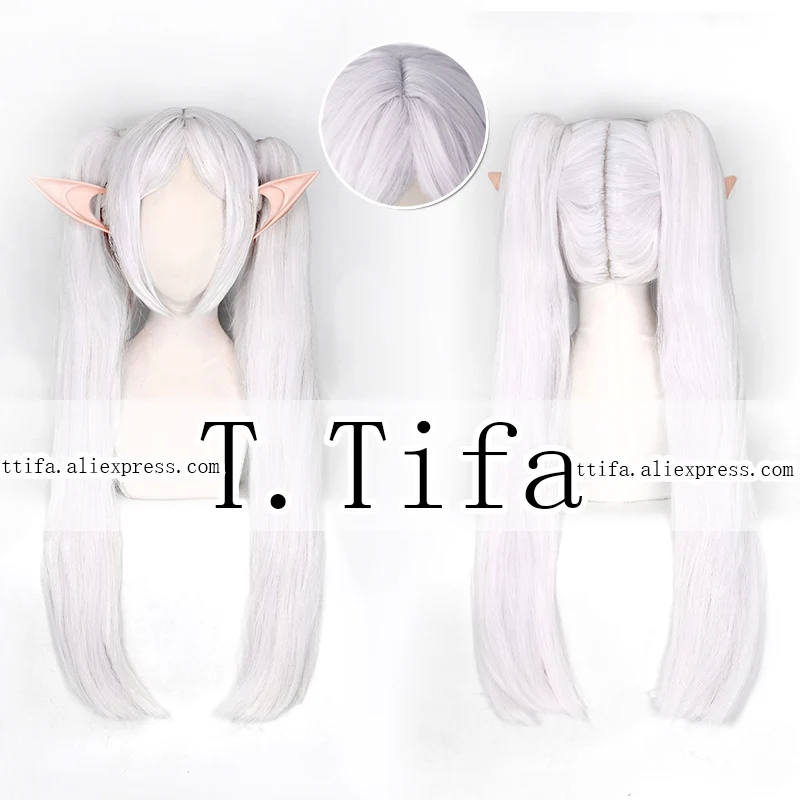 Frieren-Cosplay-Wig-Anime-Frieren-Beyond-Journey-s-End-Heat-Resistant ...