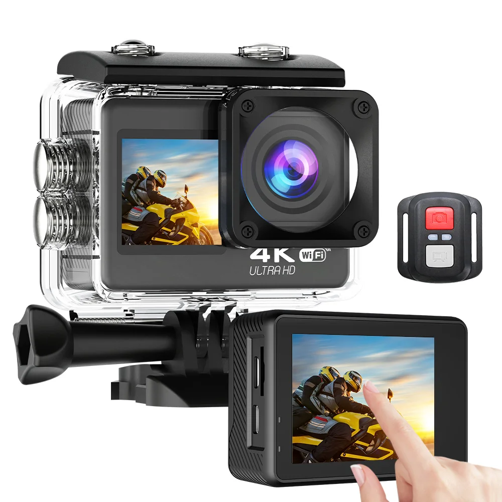 4K-60FPS-Action-Camera-Dual-Touch-Screen-Waterproof-Sport-Camera-WiFi ...