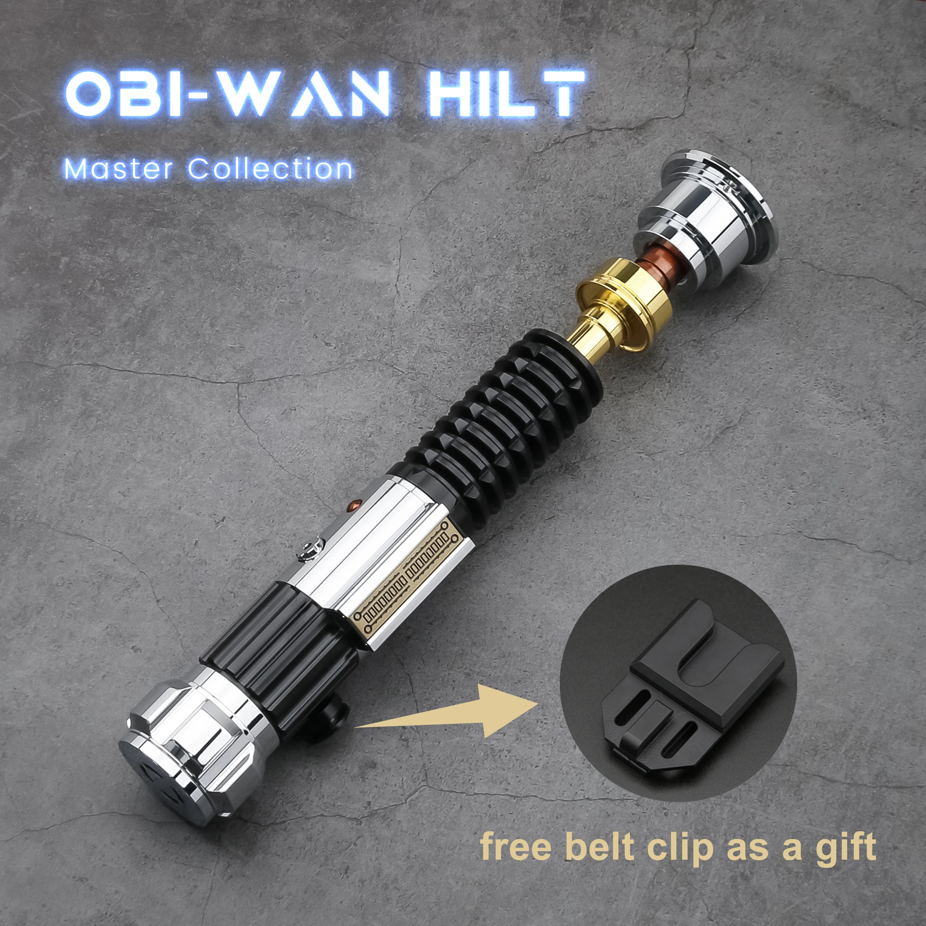 TXQSABER-Obi-wan-Replica-Hilt-Obi-wan-EP3-Empty-Handle-comes-with-SD ...