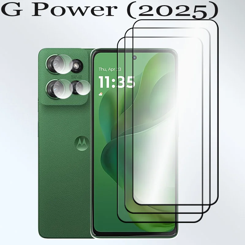 Nex-gen For Motorola moto G Power 2025 Tempered Glass 9H Anti-Scratch ...
