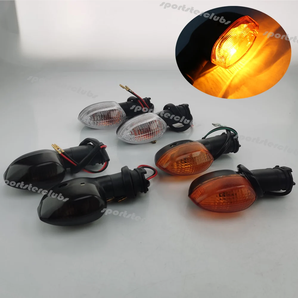 Front-Rear-Turn-Signals-Indicator-Flasher-Lights-Assembly-Fit-For ...