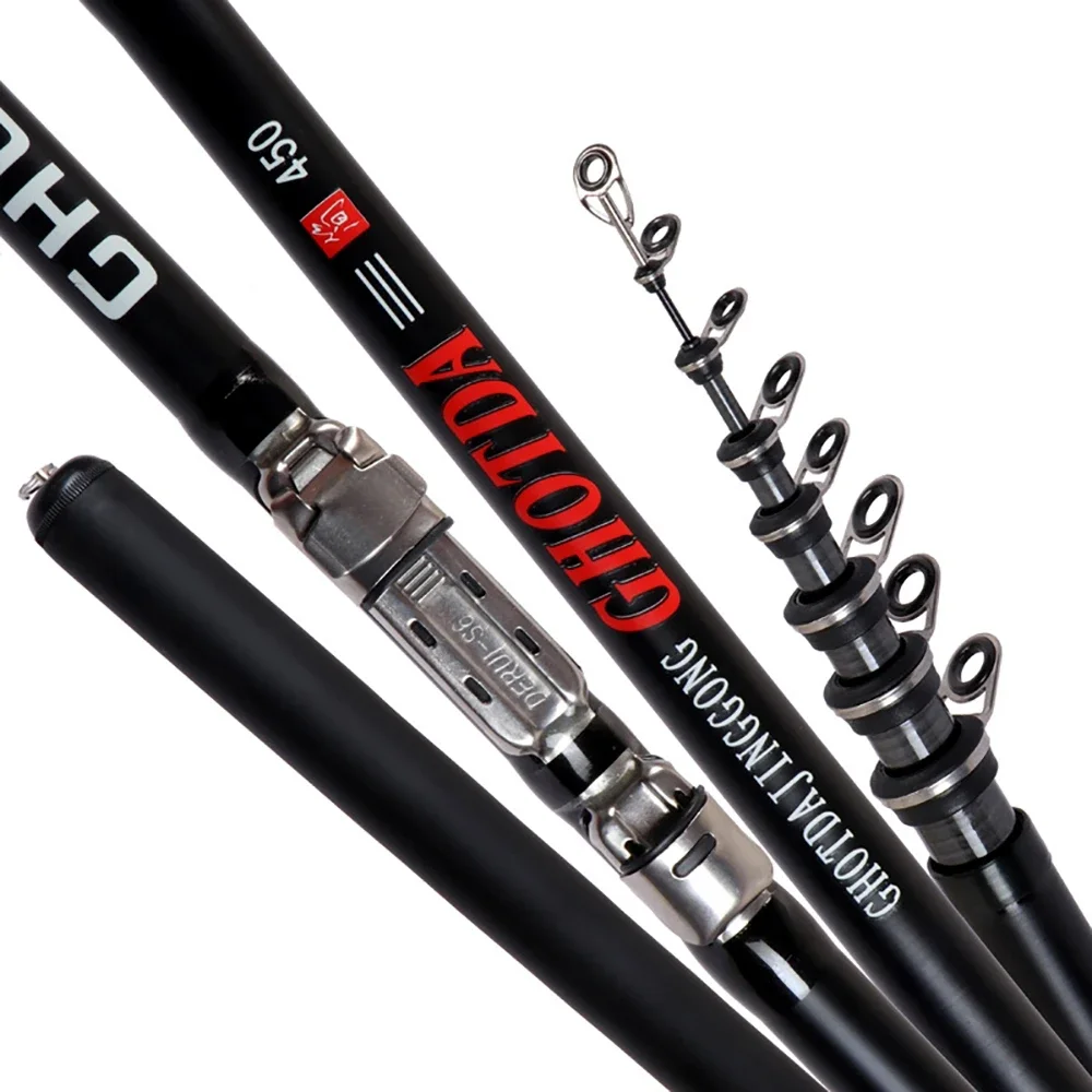 2-7M-6-3M-Rock-Fishing-Rod-Carbon-Fiber-Telescopic-Spinning-Fishing ...