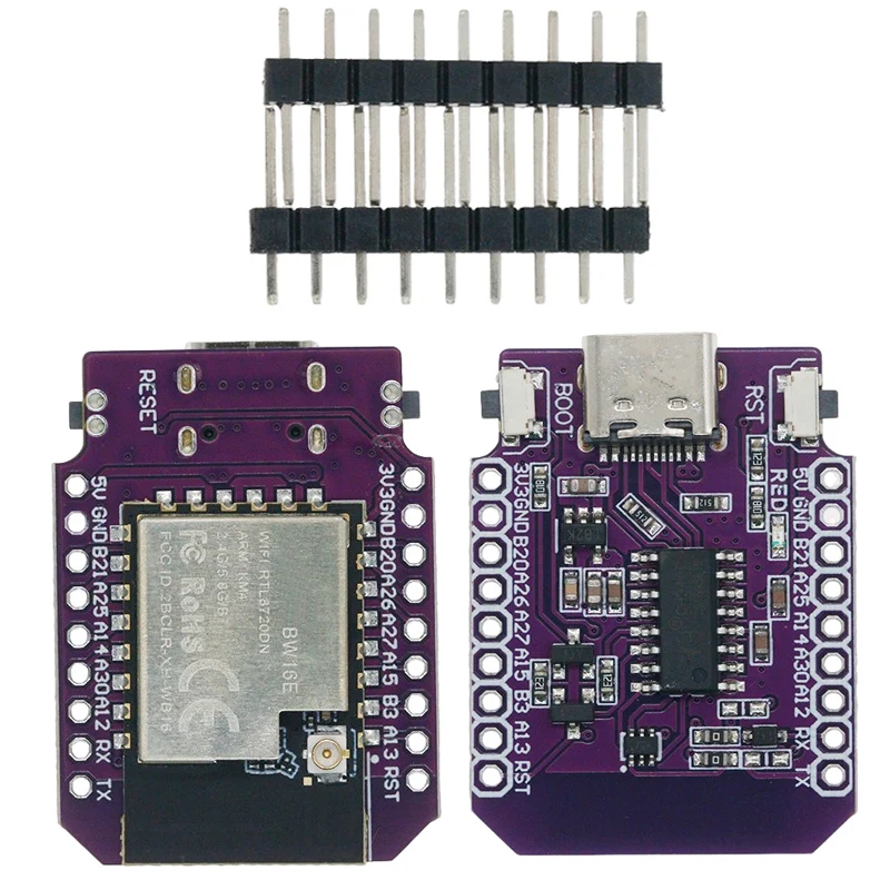 RTL8720DN-Dual-Band-WiFi-Bluetooth-BLE-Module-MINI-BW16-Development ...