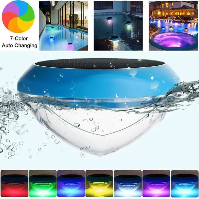 Floating-Solar-Pool-Light-RGB-Solar-Powered-Pool-Light-With-Auto-Color ...
