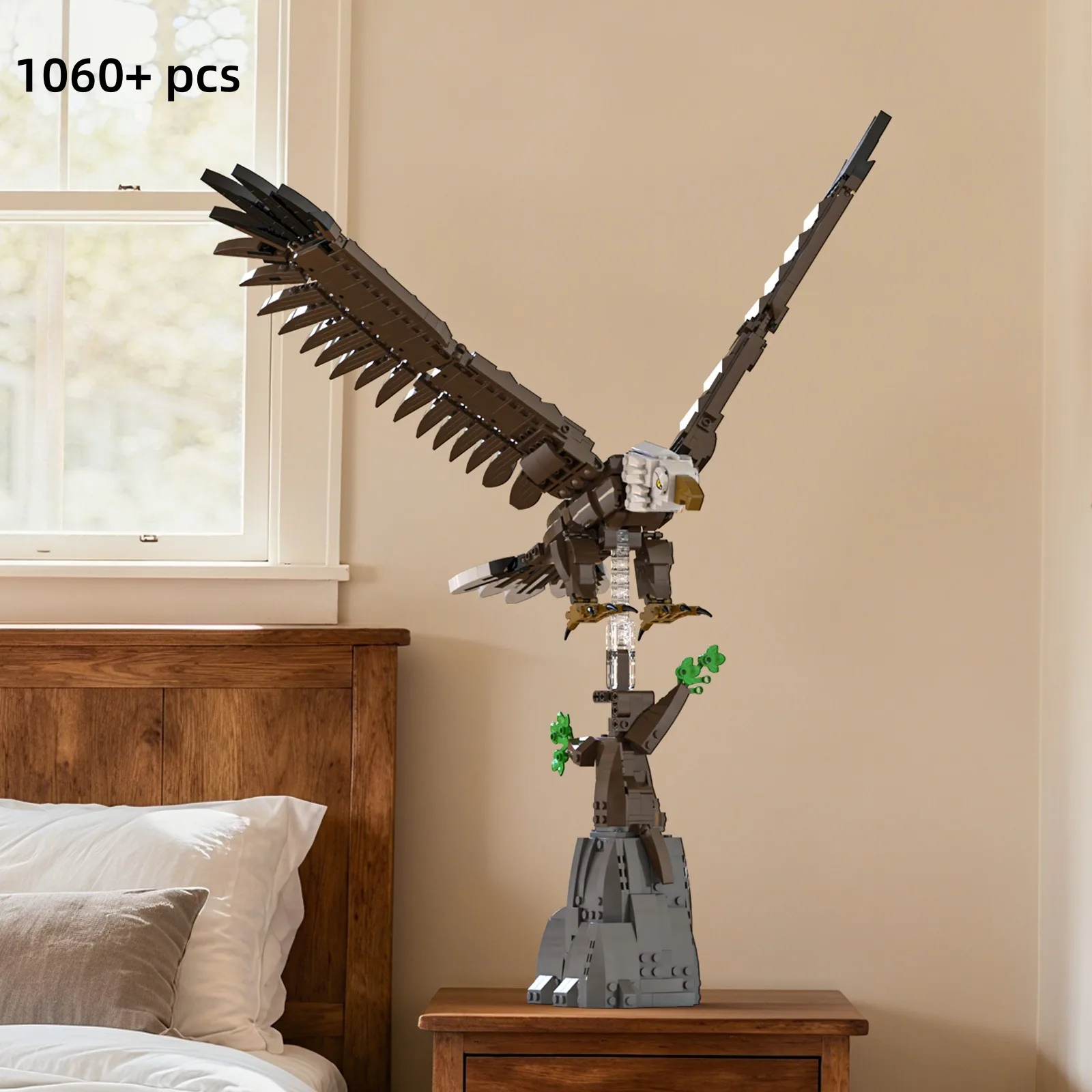 MOC Bald Eagle Model Building Blocks DIY Creative King of the Skies ...