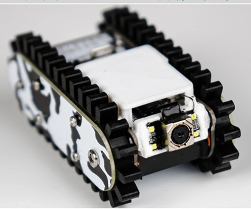 Tank Car Chassis Wireless Reconnaissance Robot Openmv Video Tracking ...