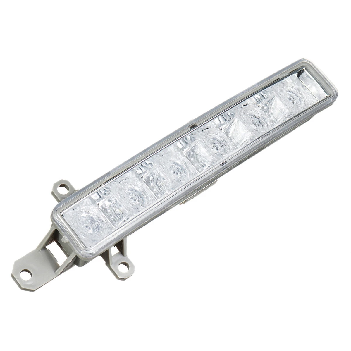 Luz de circulação diurna de carro, 6 LED, 6000K, DRL, Transparente ...