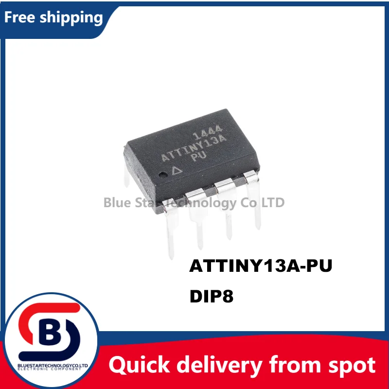 Free-Shipping-10-50pcs-lots-ATTINY13A-PU-ATTINY13A-ATTINY13-DIP8-Quick ...