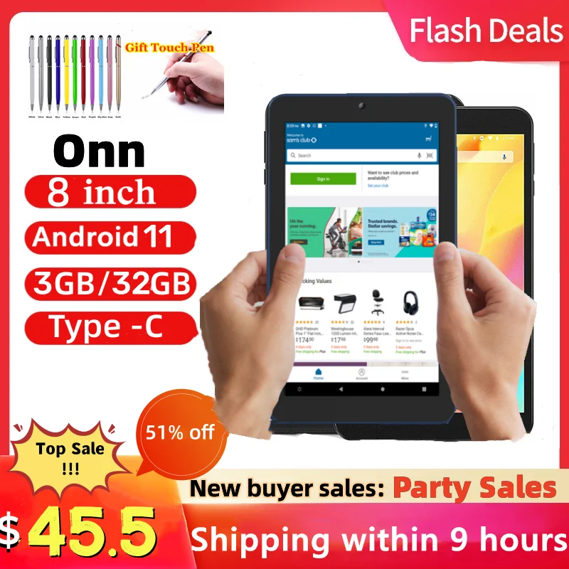 Sales-8-INCH-Android-11-Tablet-PC-3GB-RAM-32GB-ROM-MT8168-Quad-Core ...