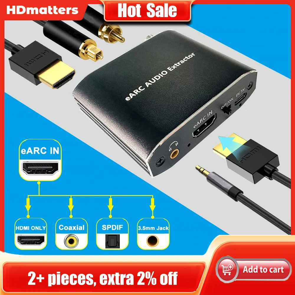 192KHz-HDMI-eARC-Audio-Extractor-Converter-4K-60Hz-7-1CH-Dolby-ATMOS ...