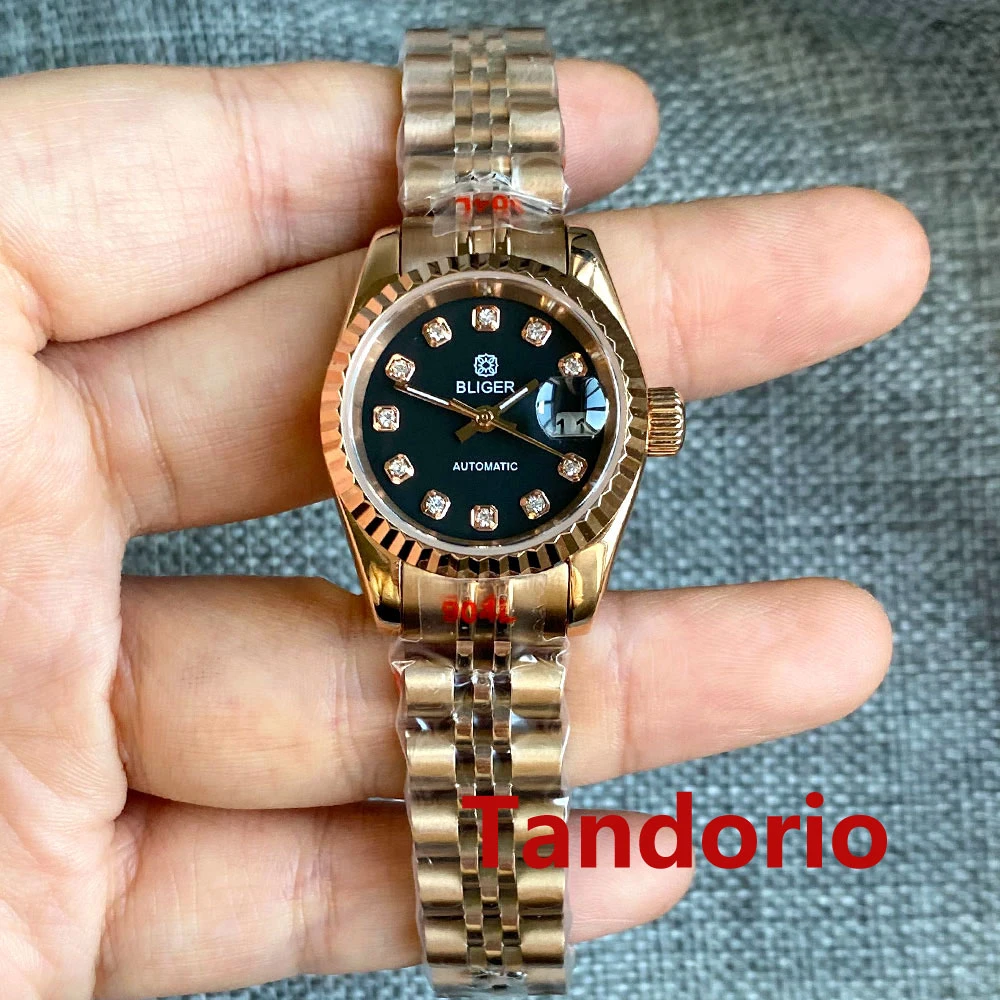 Bliger Sapphire Automatic | Bliger Automatic Watches | Bliger Rose Gold ...