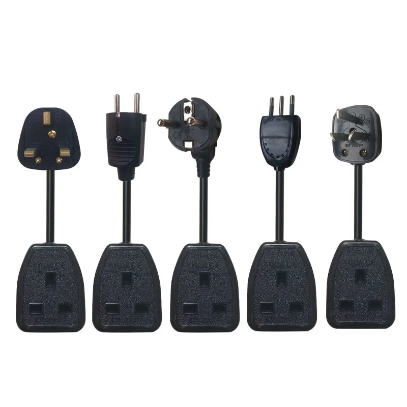 UK-AU-EU-10-16A-Great-South-Africa-plug-turn-UK-SOCKET-Extension-cord ...