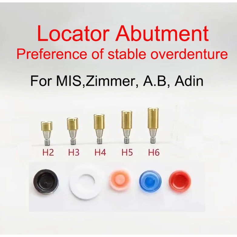 Locator-abutment-Overdenture-Attachment-Kit-For-Adin-MIS-Zimmer-AB ...