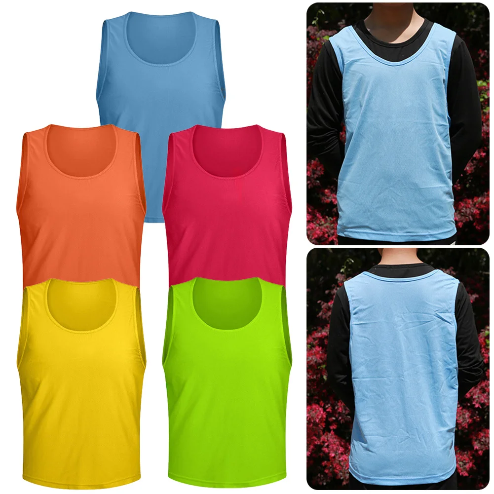 Football-Vest-Jersey-Aldult-Team-Sports-Training-BIBS-Vests-Basketball ...