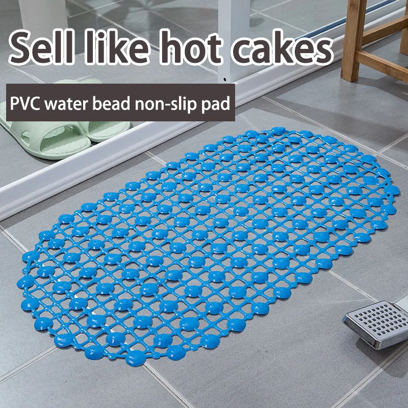 Bathroom Anti Slip Mat Prevent Slipping Pvc Pad Shower Room Drain Pad ...