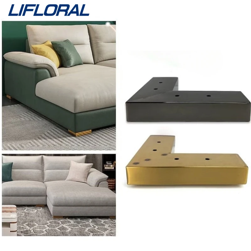 4PCS-5-5cm-High-Heavy-Load-Bearing-Furniture-Legs-L-Slot-Shaped-Sofa ...