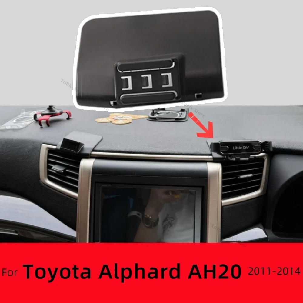 For Right-Hand Drive Toyota Alphard AH20 2011-2014 Car Phone Holder ...